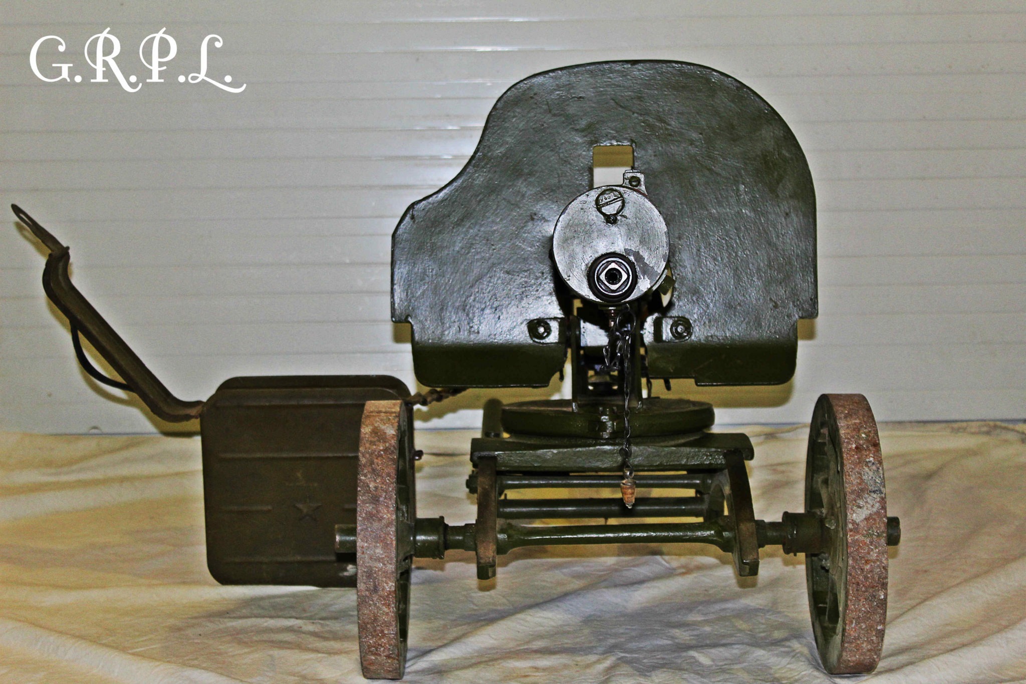 Ametralladora Maxim 1910/30 | Grupo Recreación Primera Línea